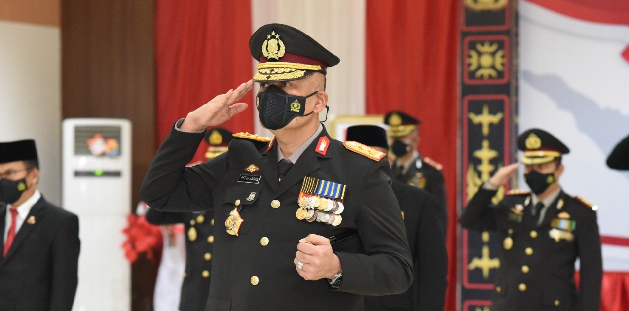 Polda Maluku Gelar Upacara HUT Bhayangkara ke-75 Secara Virtual - Sentraltimur.com