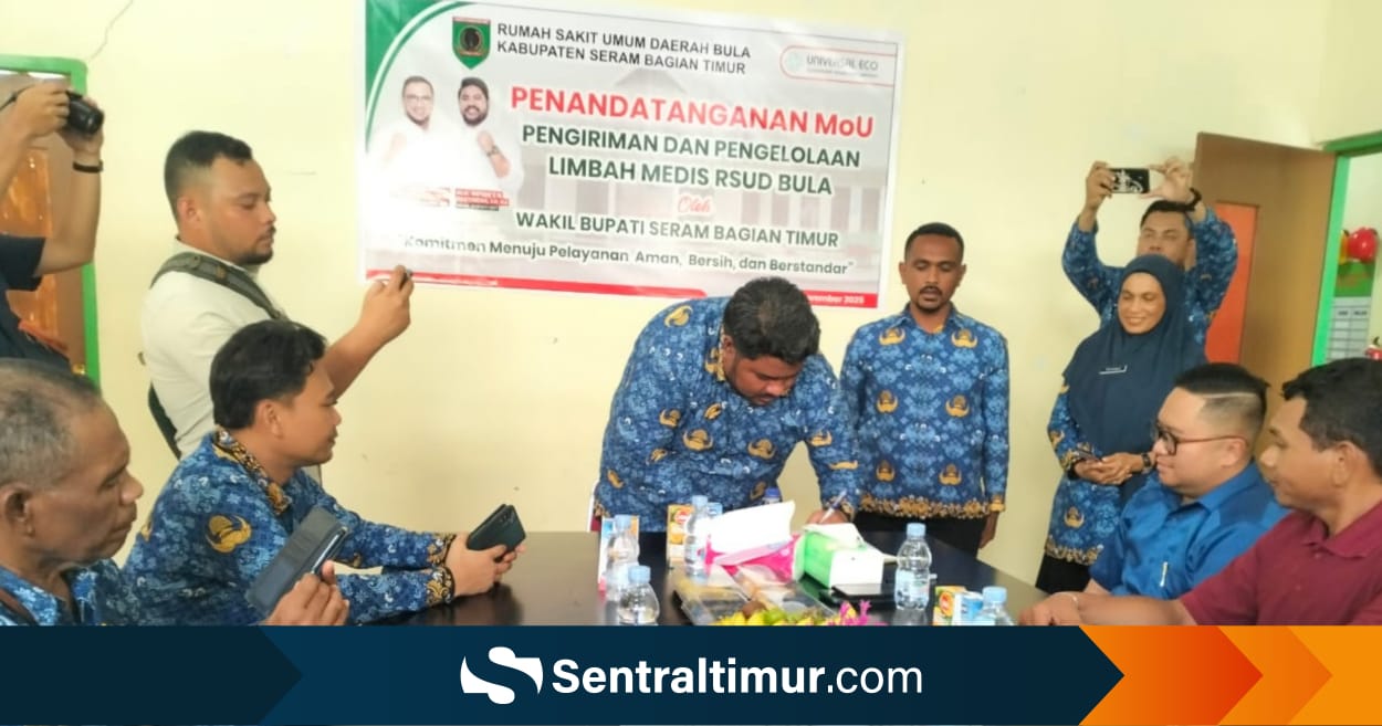 Pemkab SBT Teken MoU Penanganan Limbah RSUD Bula - Sentraltimur.com